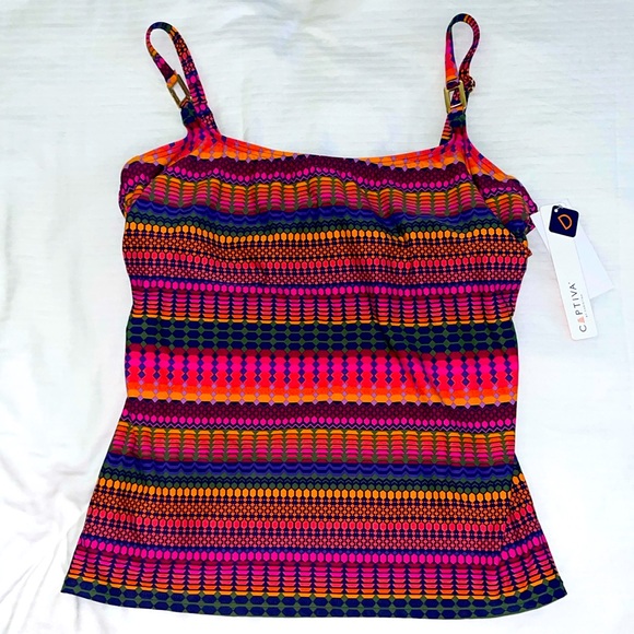Captiva | Swim | Captiva Swim Tank L | Poshmark